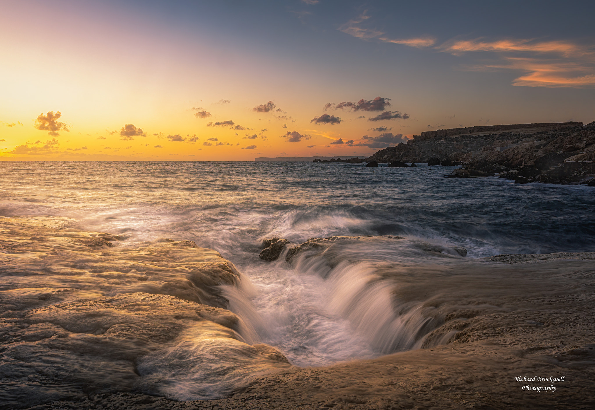 Sunset-at-Gnejna by Richard Brockwell / 500px