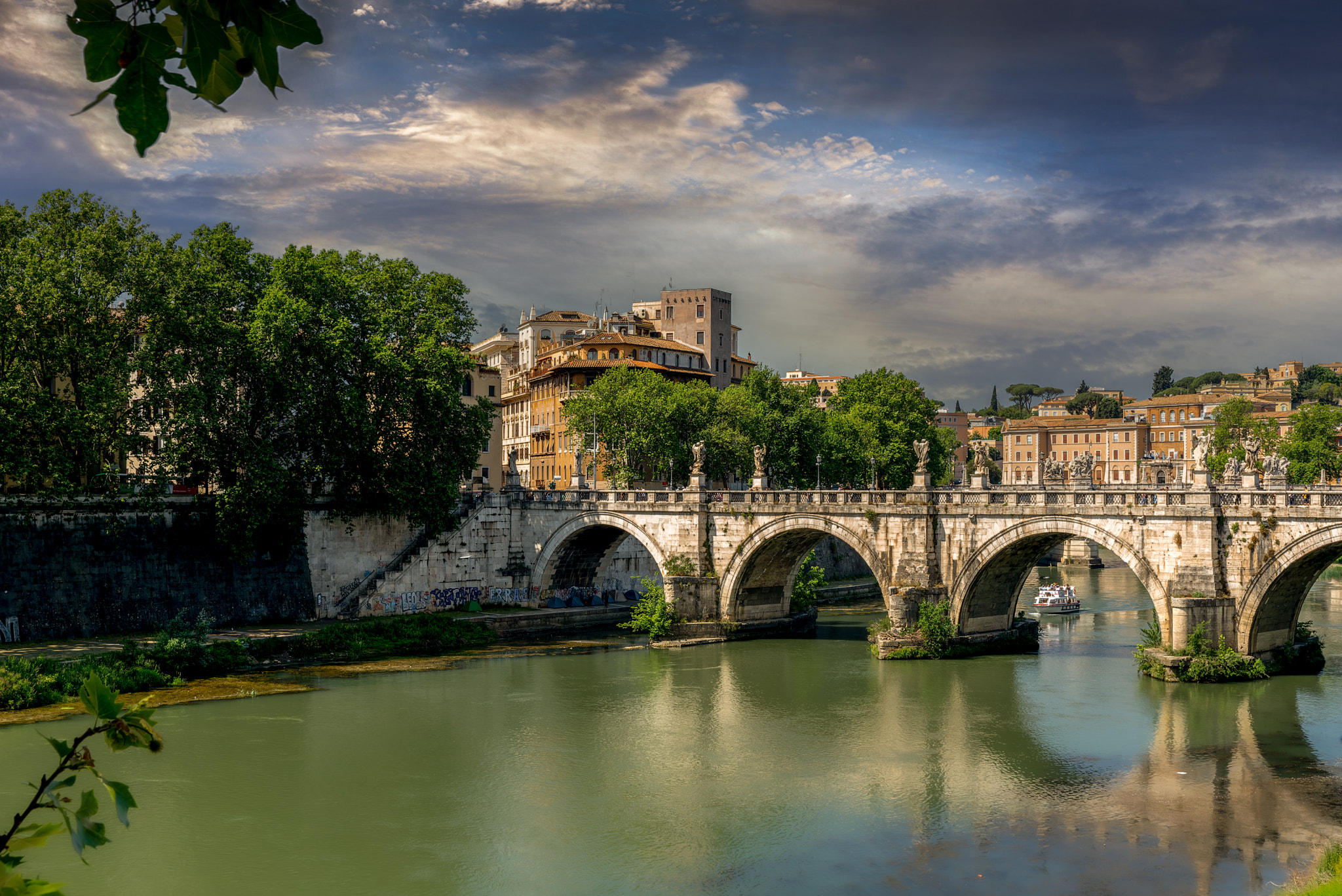 Roma - Ponte Sant'Angelo by Stephane Hautun / 500px