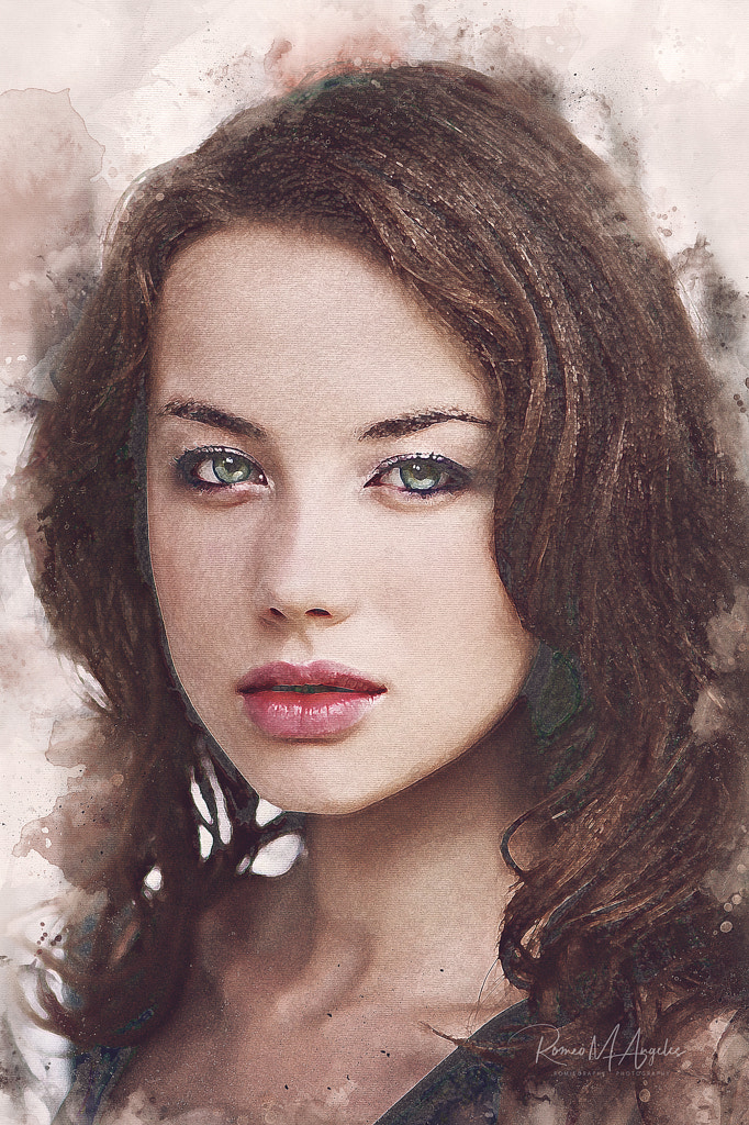 :: Aleksandra in Art :: by Romeo M. Angeles / 500px