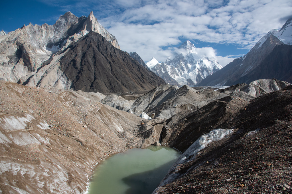 K2 and Marble Peak by Neil Piercy / 500px