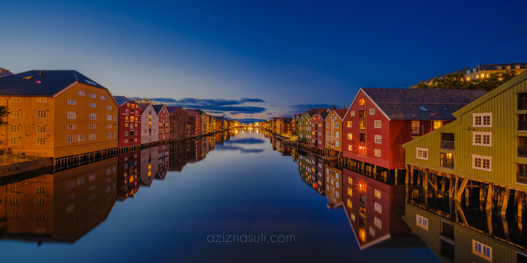 Trondheim In Blue Hours! by Aziz Nasuti / 500px