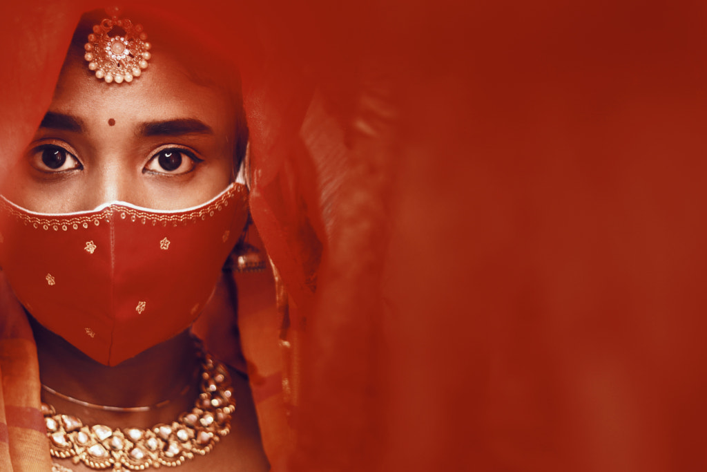 Red Portrait by Anju Akhil / 500px