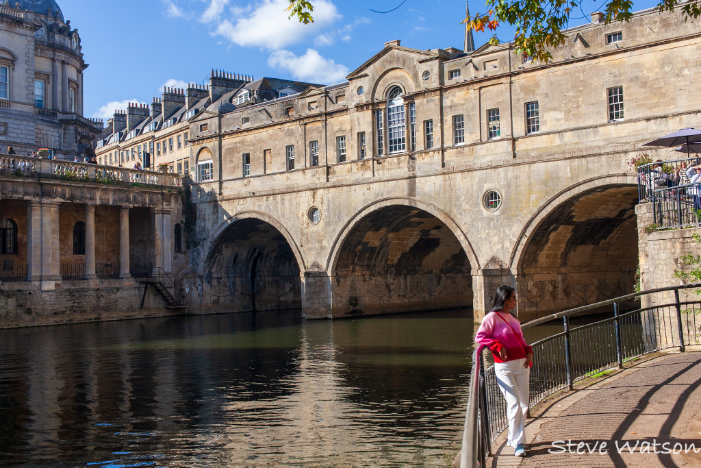 Pulteney Bridge over the River Avon, Bath, Bath & NE Somerset by Steve ...