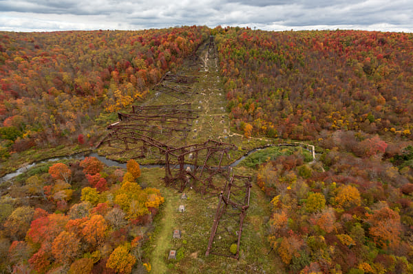 Kinzua Bridge State Park by Jared Bonnell. | 500px