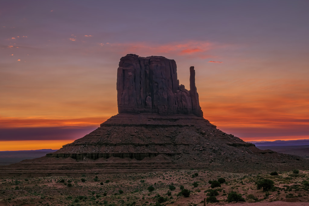 Dawn at Monument Valley by Randy Poll / 500px