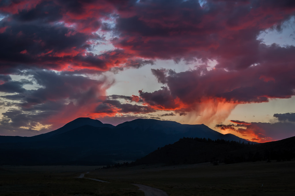 Sunset in the Rockies by Delores Poll / 500px
