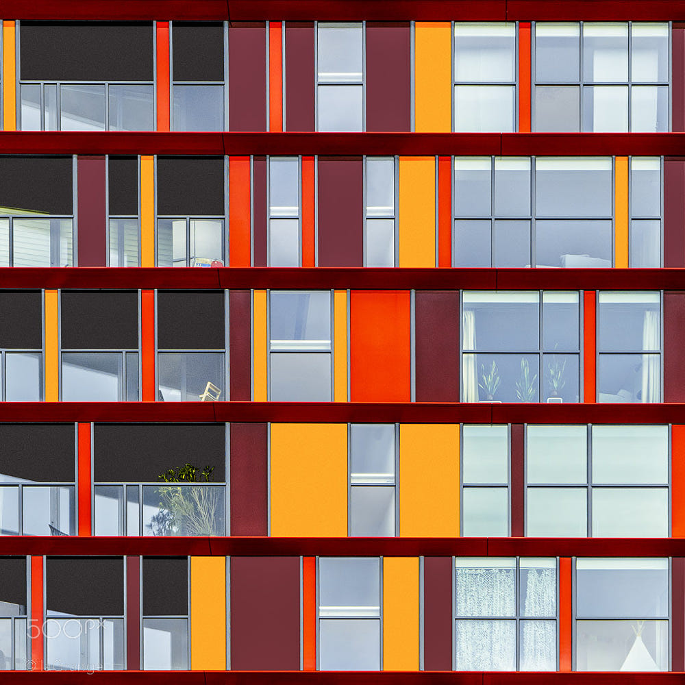 Five floors colour by Luc Vangindertael / 500px