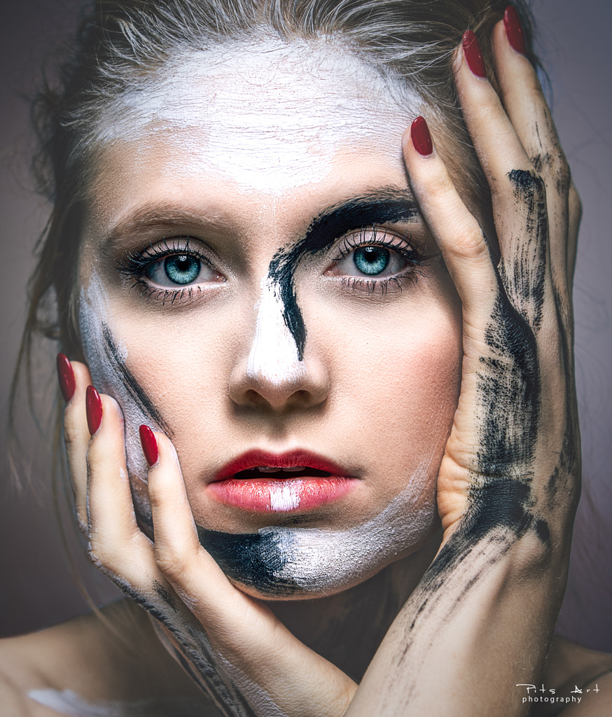 Facepainting with beautiful Lynn by pitsfotos / 500px