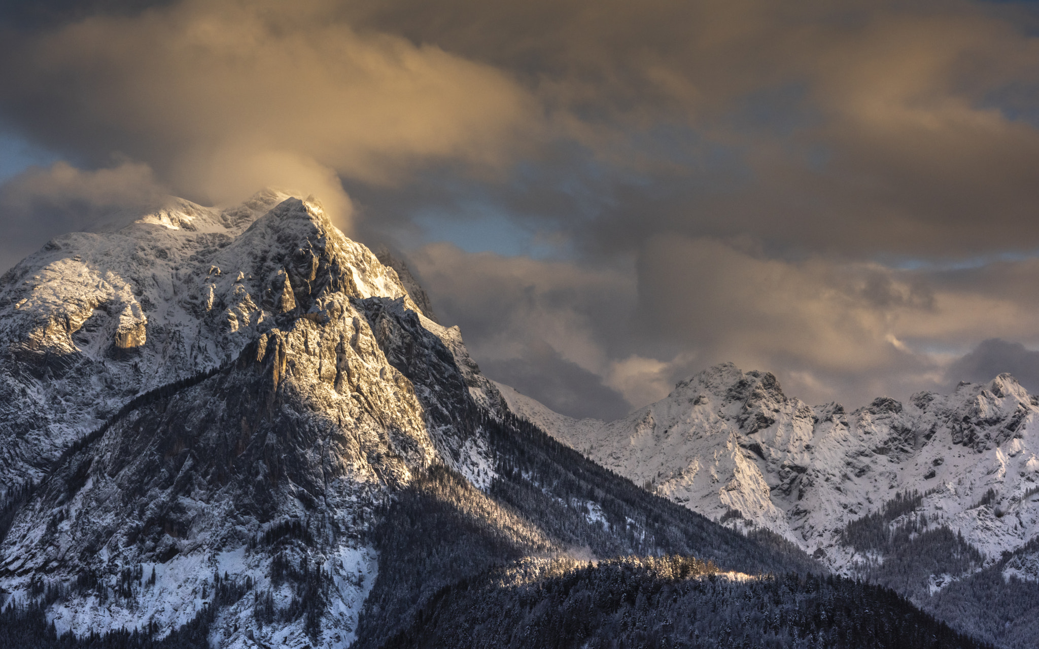 winter in the alps by andy dauer / 500px
