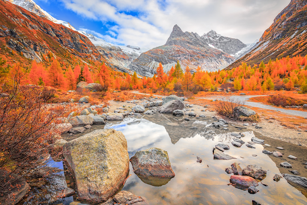 Ferpècle Autumn Reflections by Eimar Kranendonk / 500px