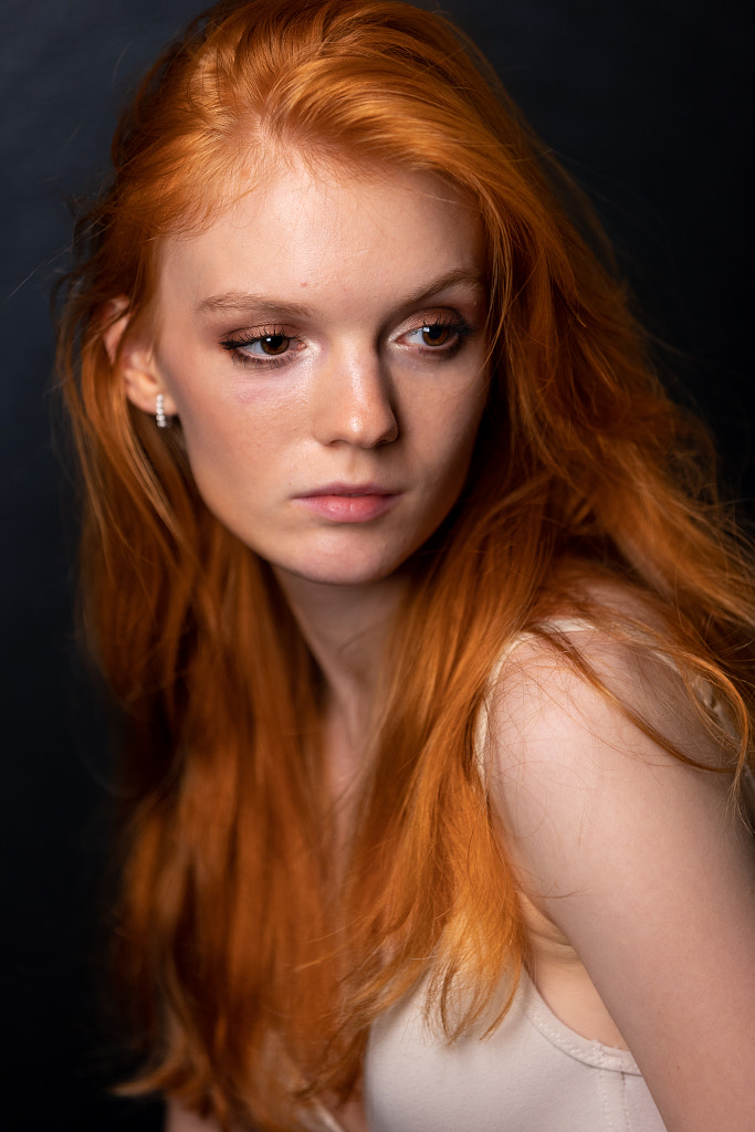 Orange Girl by Alexander Ermolenko / 500px