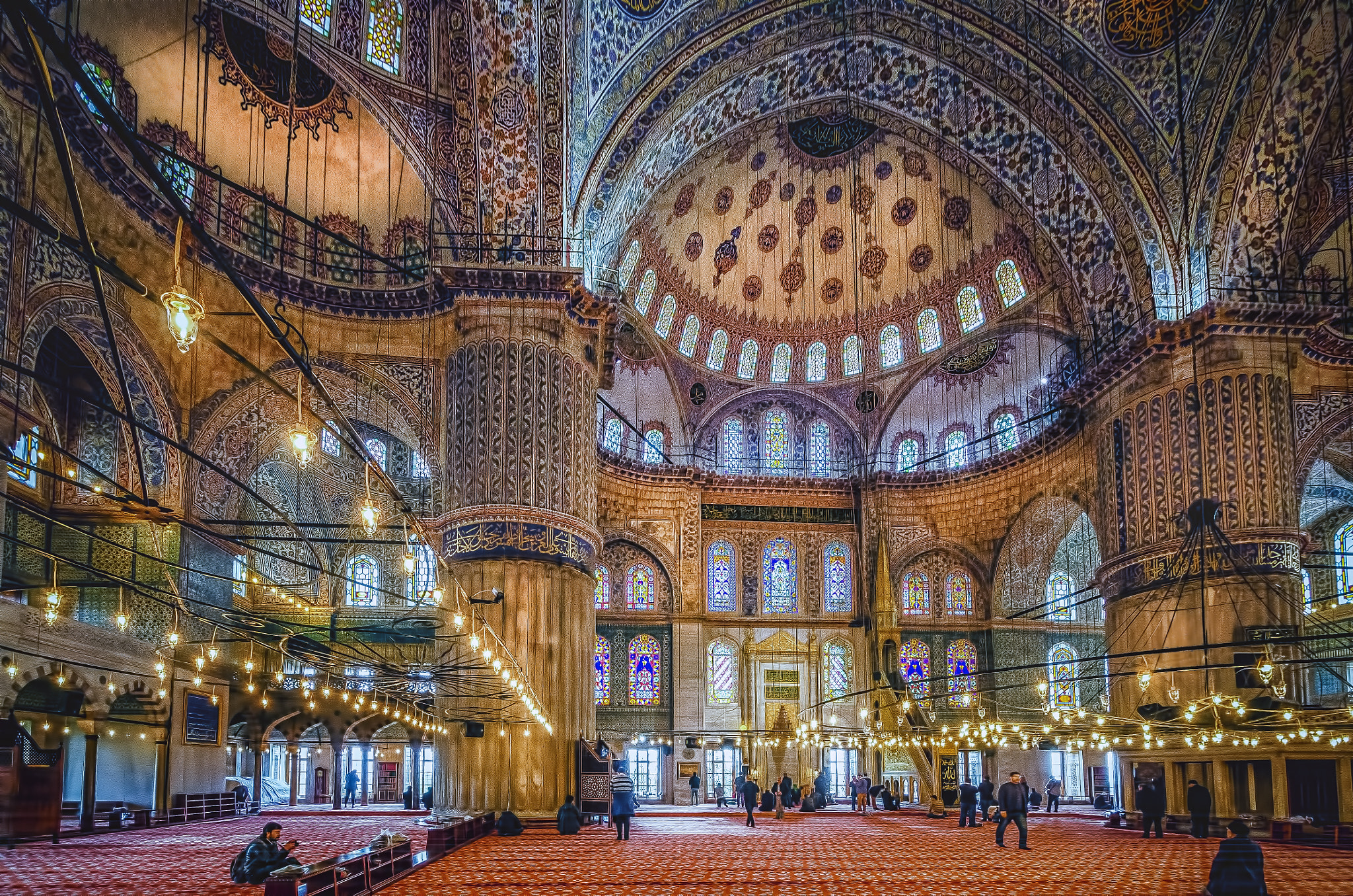 La mezquita azul by Uxío Rivas / 500px