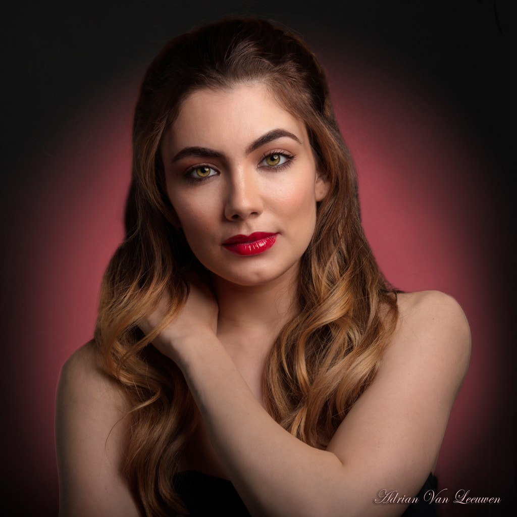 Beauty Portrait of a Relaxed Fashion Model by Adrian Van Leeuwen / 500px