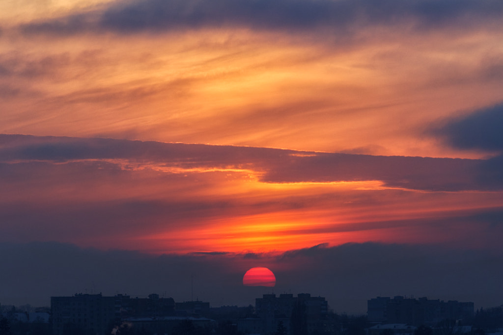 December sunset. 1.12.2022 by Alexander Sinitsky / 500px