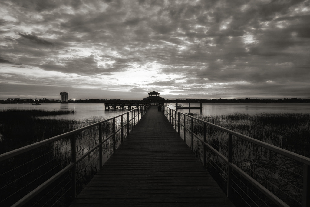 Fishing Pier after Sunset by Sean Hartman / 500px