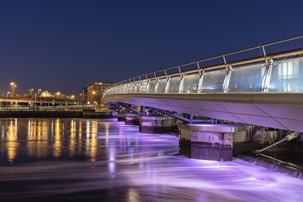 Lagan Weir Footbridge by Barrie Lathwell 2 / 500px