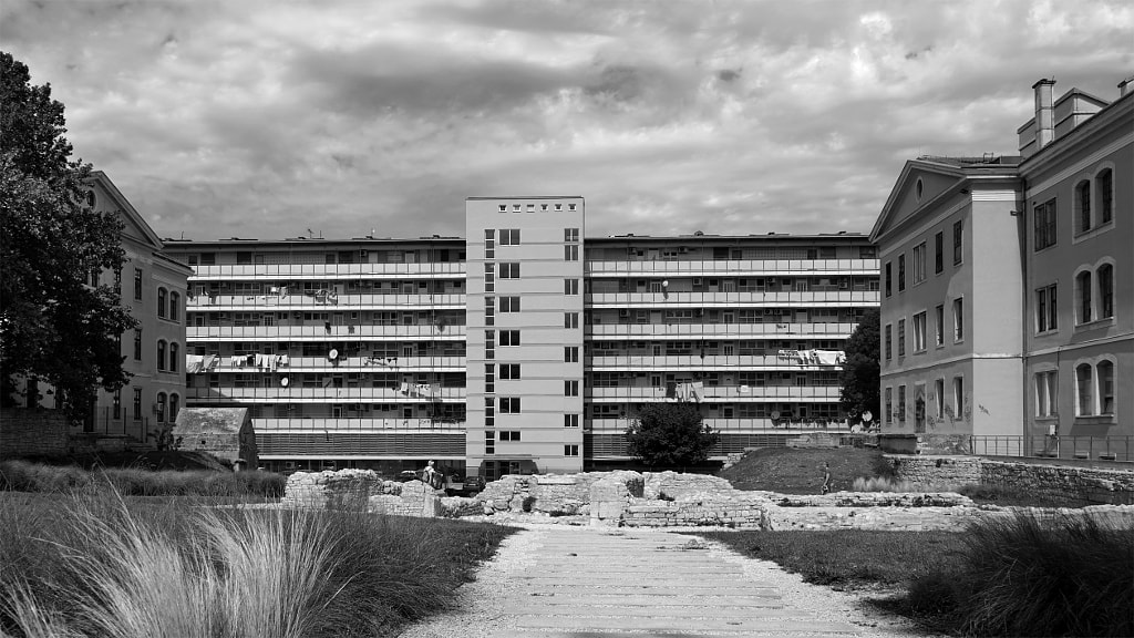 this is Pula - built 2000, 100 and 50 years ago in one place by richard ...