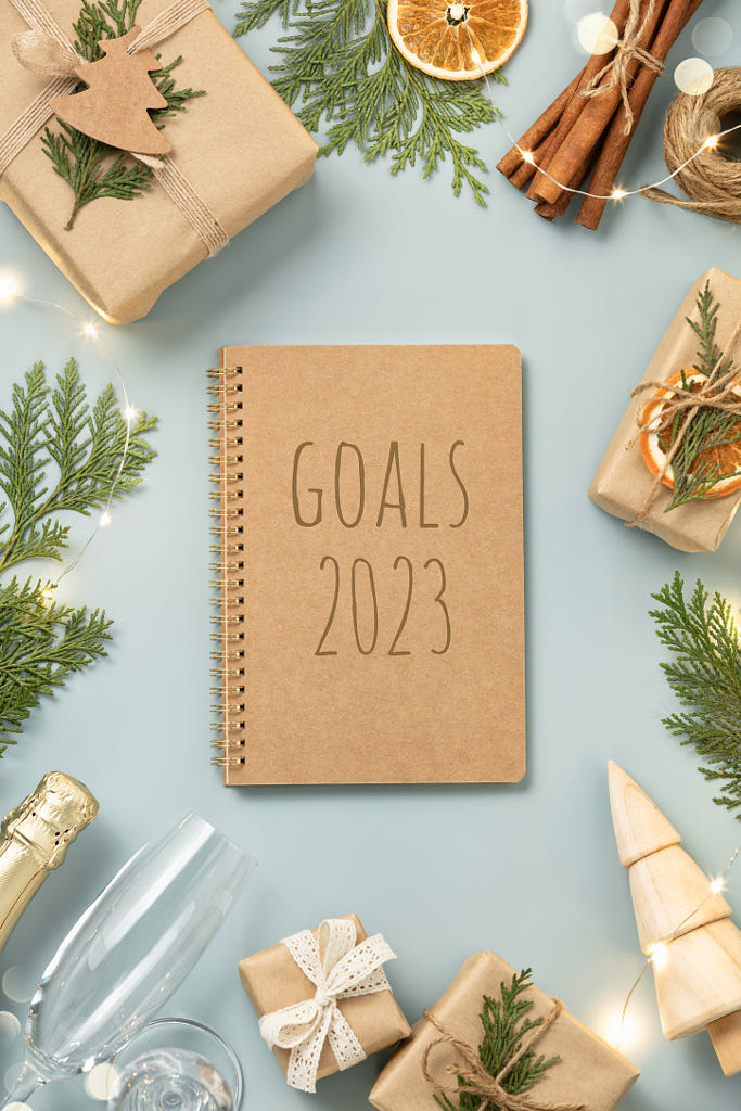 2023 Goals notebook by Natalia Klenova / 500px