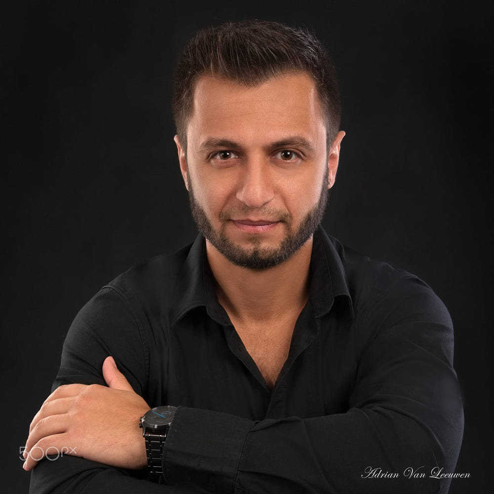 Portrait of Valentin - Male Model / Actor by Adrian Van Leeuwen / 500px
