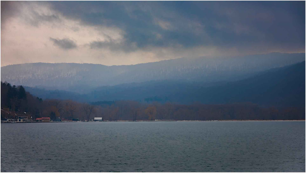 Storm crossing Skaneateles Lake by Gordon Sheret / 500px