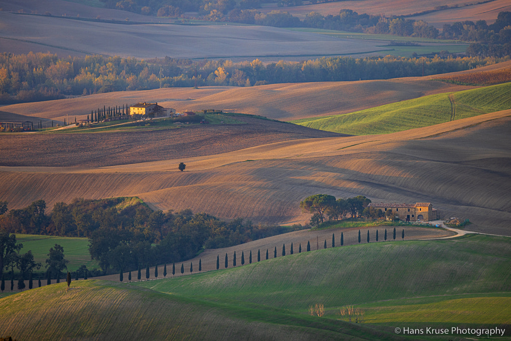 Waking up to a new nice morning in Val d'Orcia by Hans Kruse / 500px