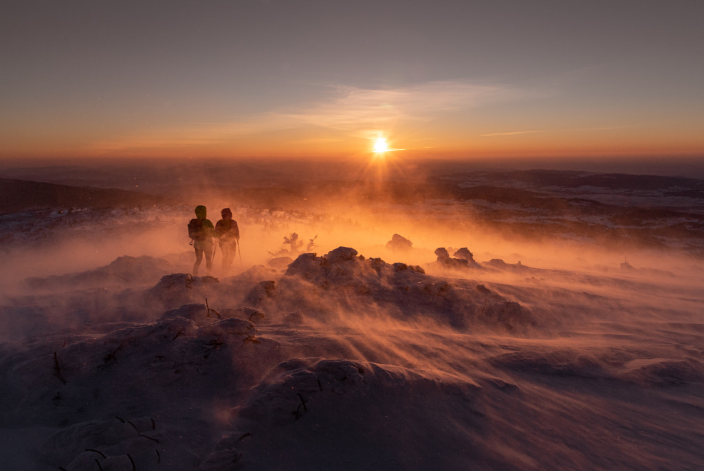Windy winter day by Marcin Sz / 500px