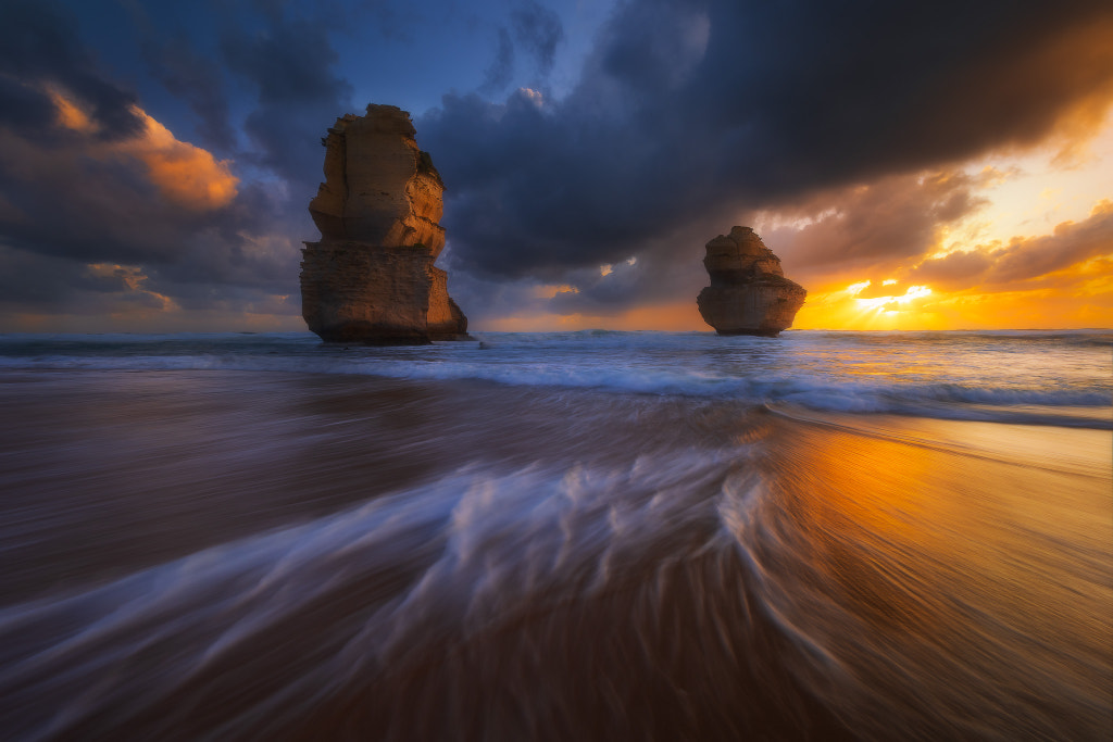 Towers afire by Dylan Toh & Marianne Lim / 500px