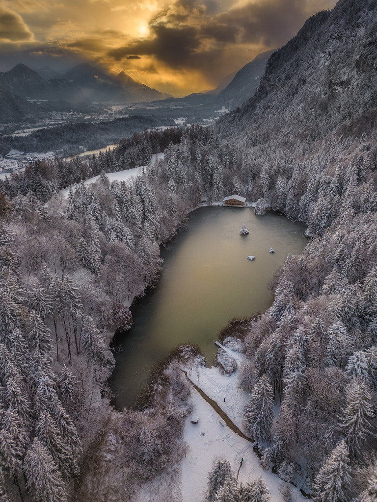 Winter Sunset by Torsten Muehlbacher / 500px