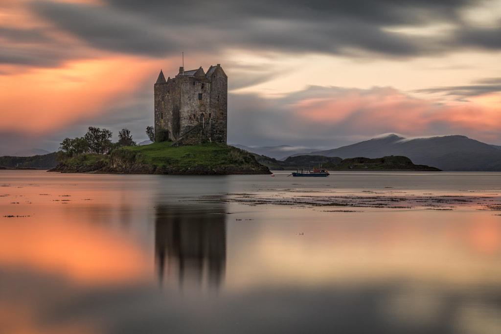 Castle Stalker Early Morning Sunrise by Stephen Nicholls / 500px