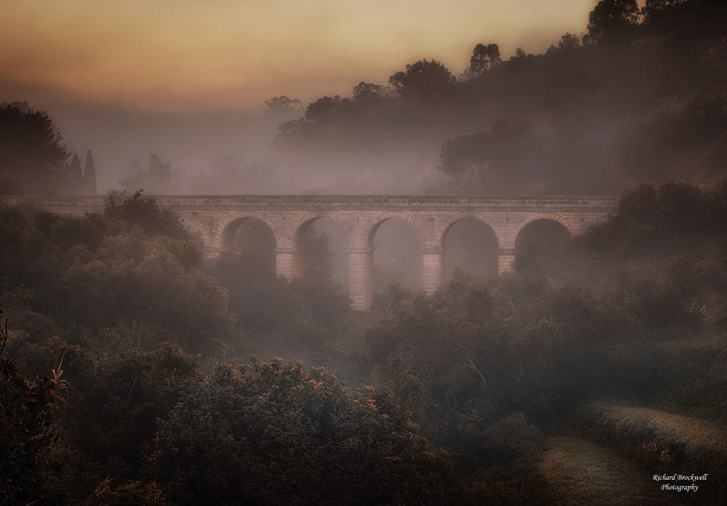 Fog bridge by Richard Brockwell / 500px