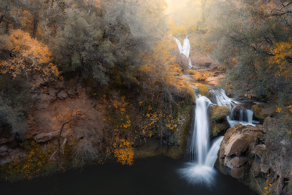 Morning waterfall by Samuel / 500px