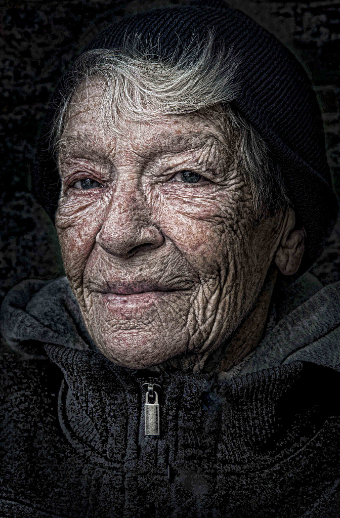 Close-up portrait of senior woman by Gary Koenig / 500px