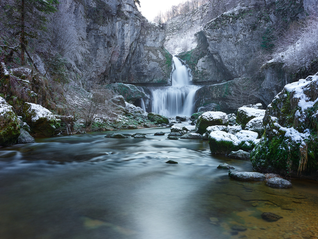 Cascade Jura France by Etienne Ruff / 500px
