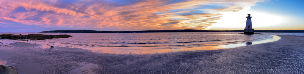 Sandy Point Lighthouse, Nova Scotia. by Attila Michael Zsaki / 500px