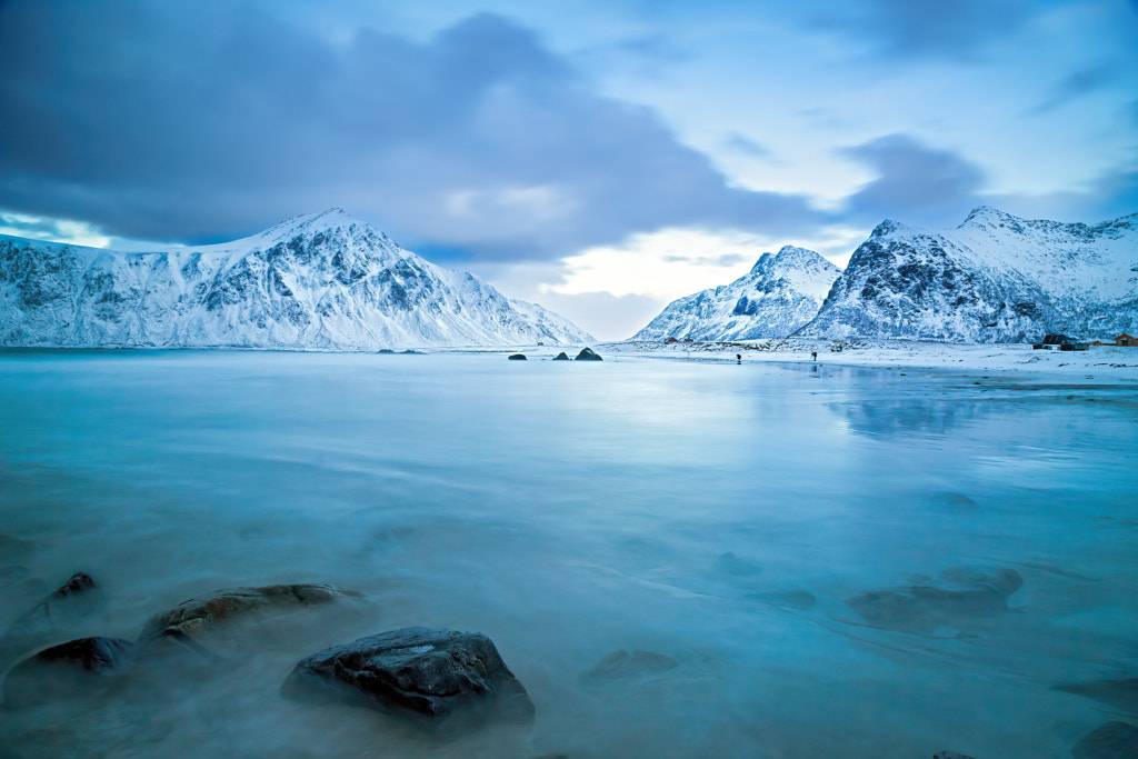 Beach of Flakstad / Lofoten by Michael Voss / 500px