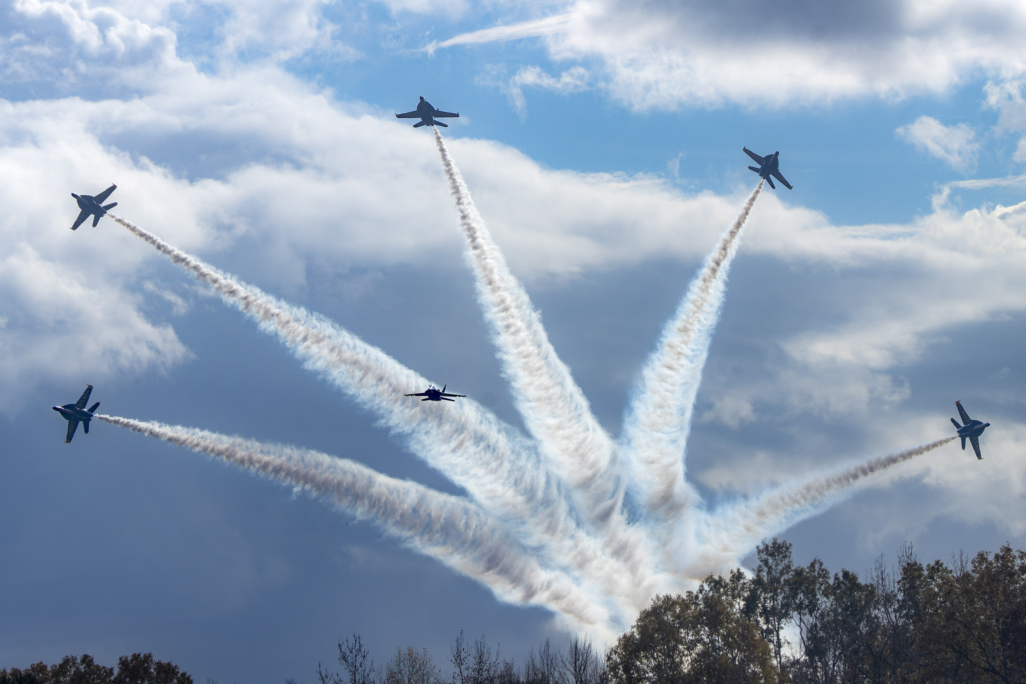 Blue Angels' Delta Breakout, Atlanta Air Show 2022 (2867.1) by Fabrice ...