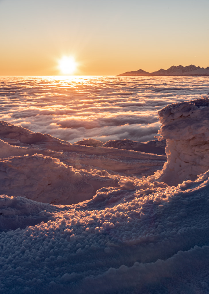 Low clouds sunrise by Marcin Sz / 500px