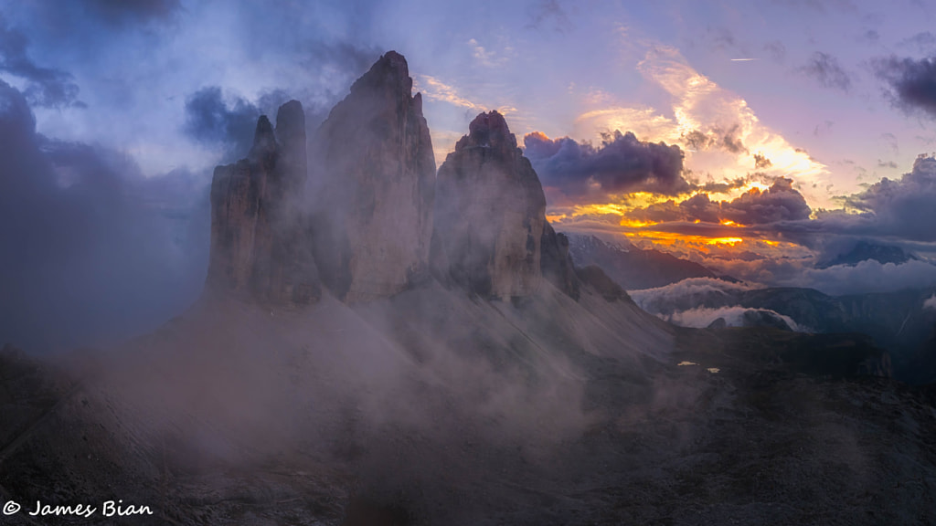 Tre Cime by James Bian / 500px