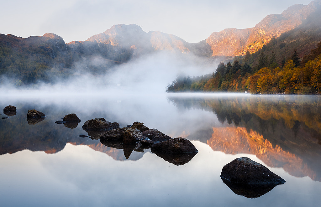 Tranquil, Sunrise, Llyn Crafnant, Snowdonia, Wales by Joe Daniel Price ...