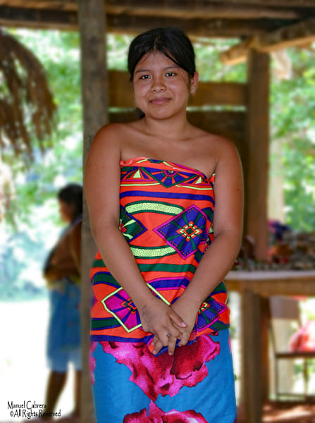 Joven de la Etnia Embera (Panama) by Manuel Cabrera | 500px