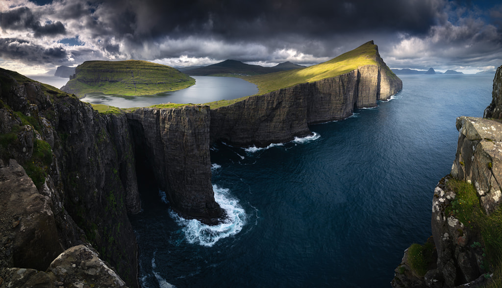 Lake above the Ocean by Karol Nienartowicz / 500px