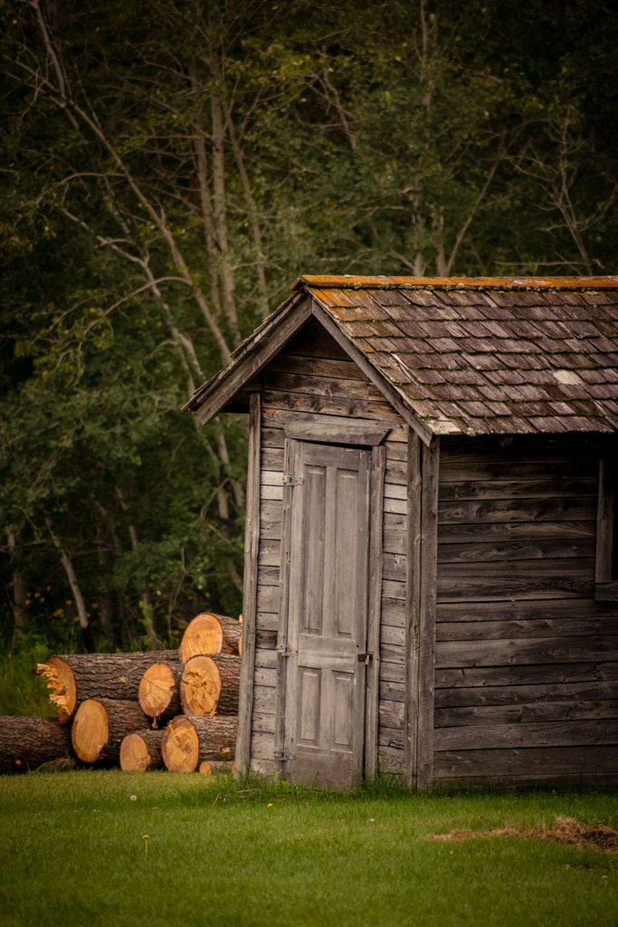 Old Wood Logging Building by Stacey Koehler / 500px