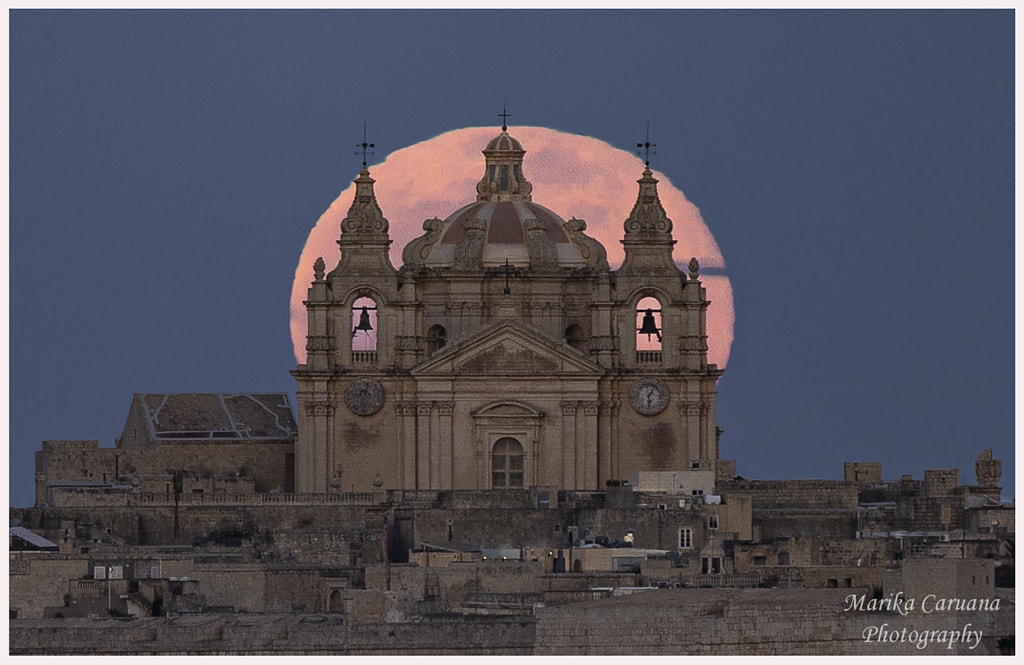 Rise of the March Worm Moon by Marika Caruana / 500px