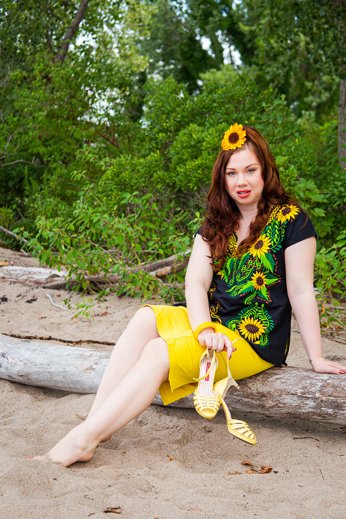 Kelly on Beach by John Bodnar / 500px