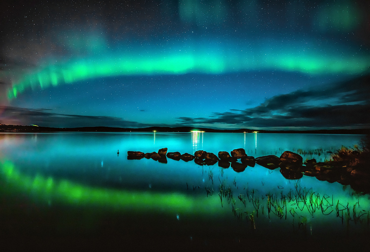 Aurora Above Lake Inari by Carsten Meyerdierks / 500px
