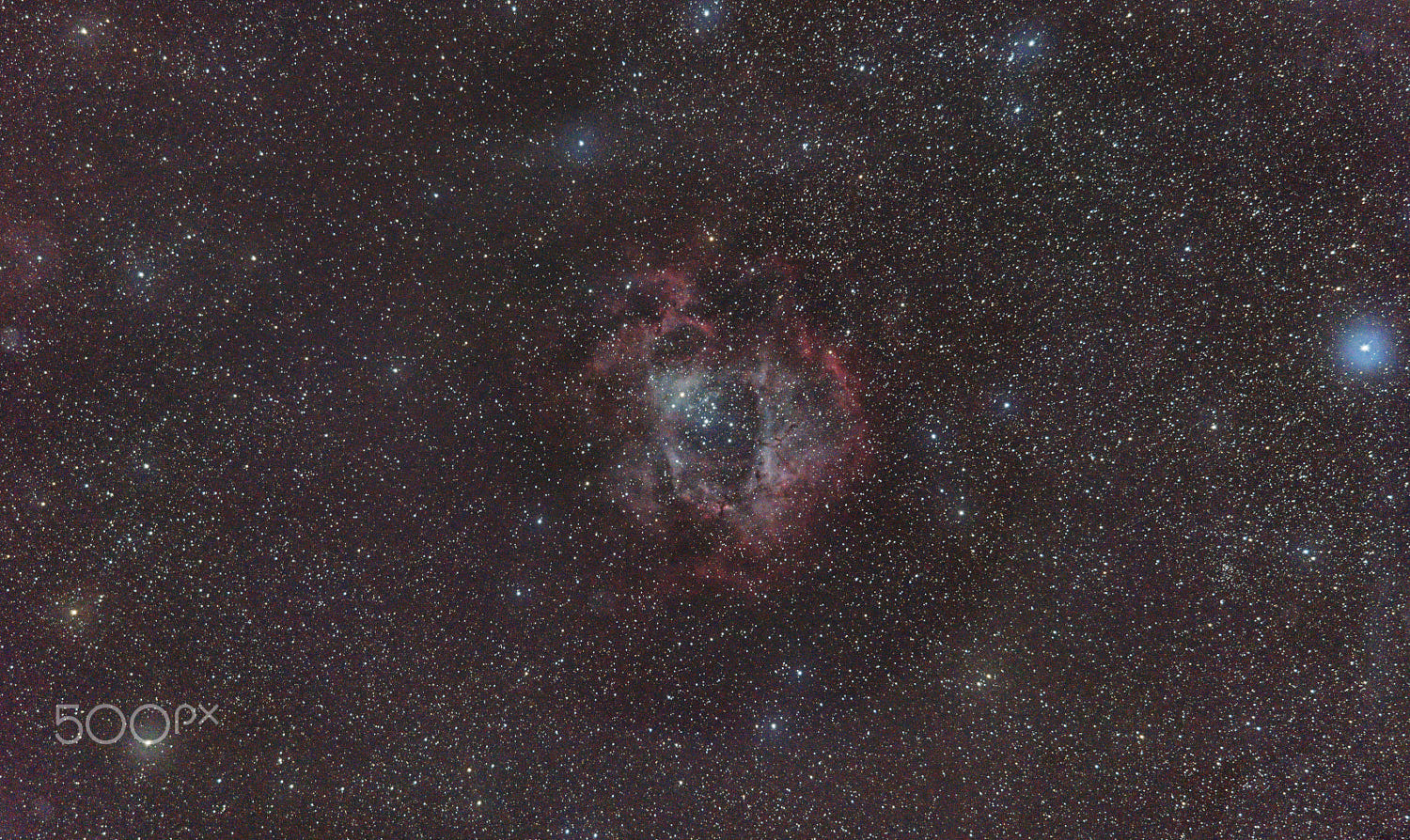 The Rosette Nebula,NGC 2237-9,2246,Caldwell 49 by Keisuke Yamada / 500px