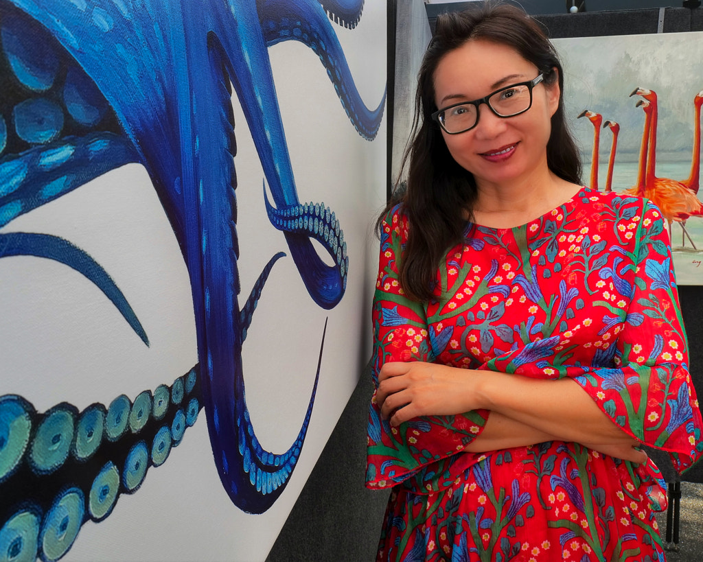 Qing Wang, Artist by Robert Neul / 500px