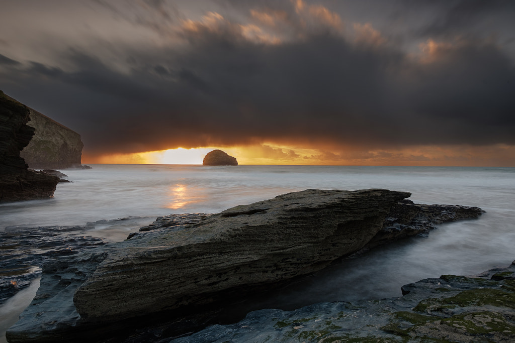 Trebarwith Strand - rock by David Ellis / 500px