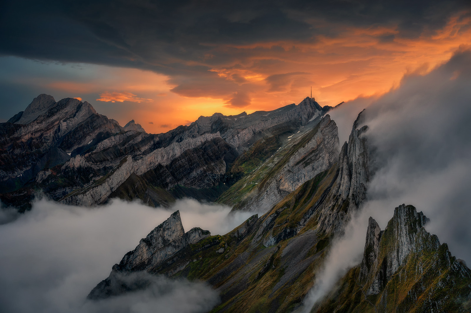 Sunset in Switzerland by Jakub Perlikowski / 500px