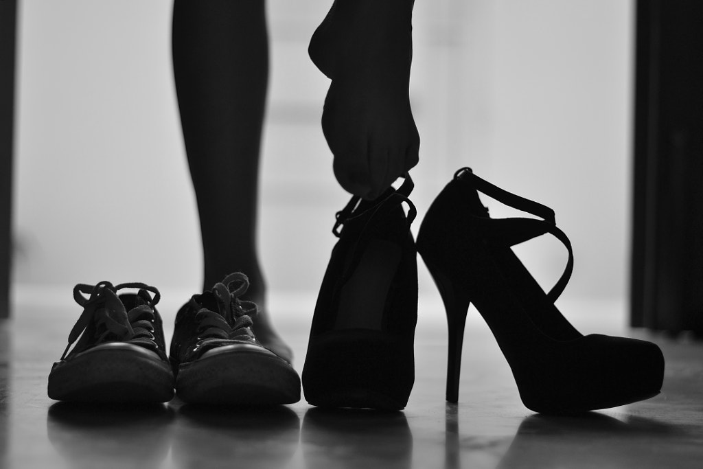 High Heels or Converse.. by Aziz Raissi / 500px